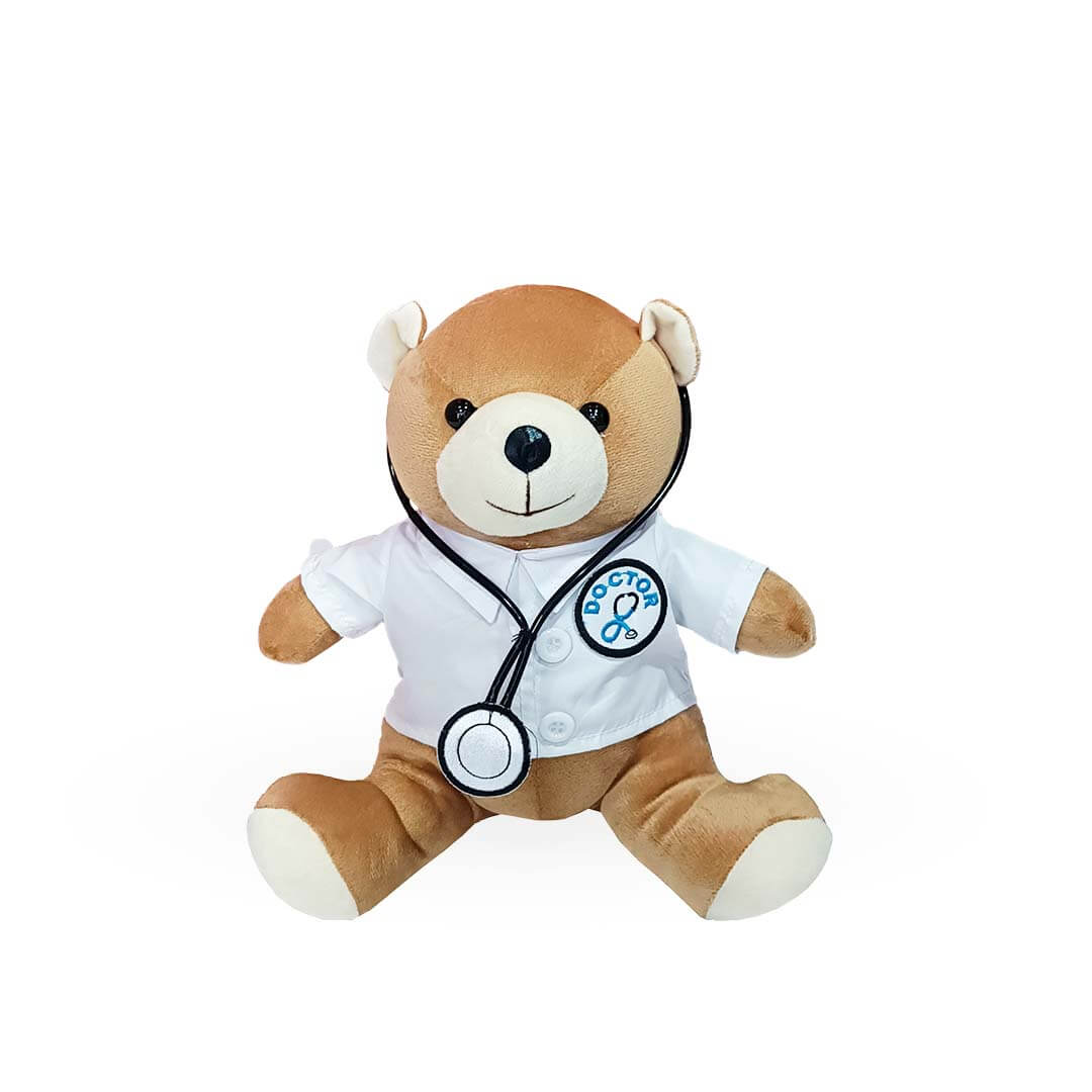 Oso Doctor sentado - Aroma a Flores